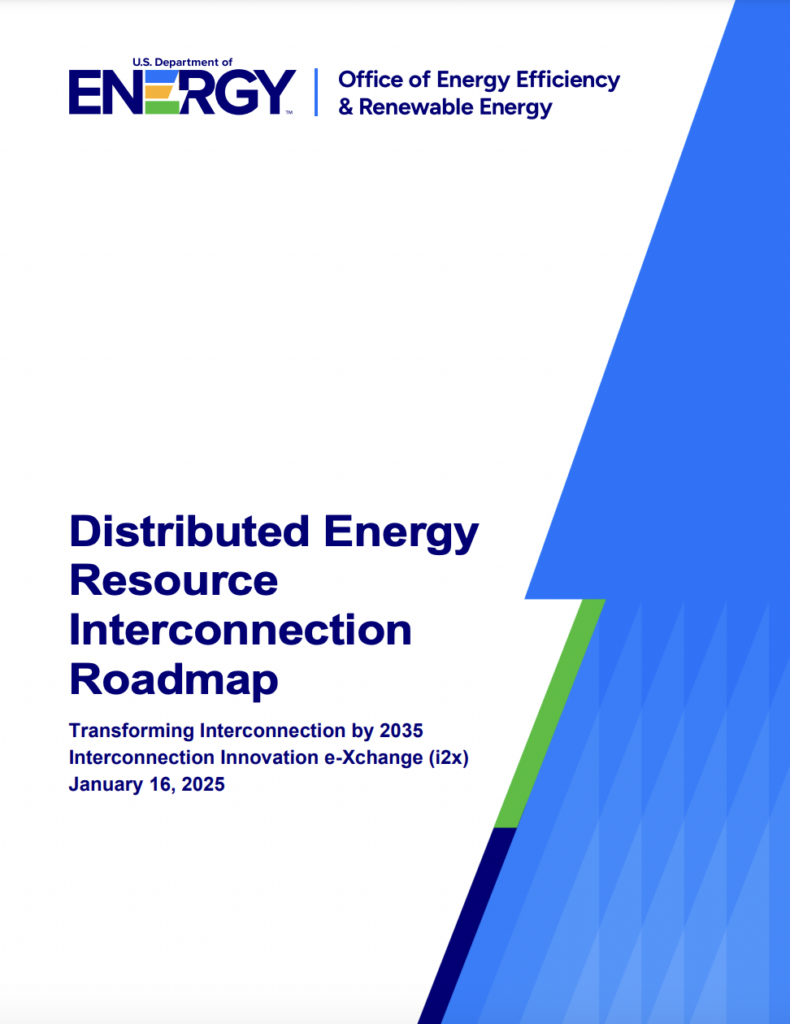 Distributed Energy Resource Interconnection Roadmap - OurEnergyPolicy